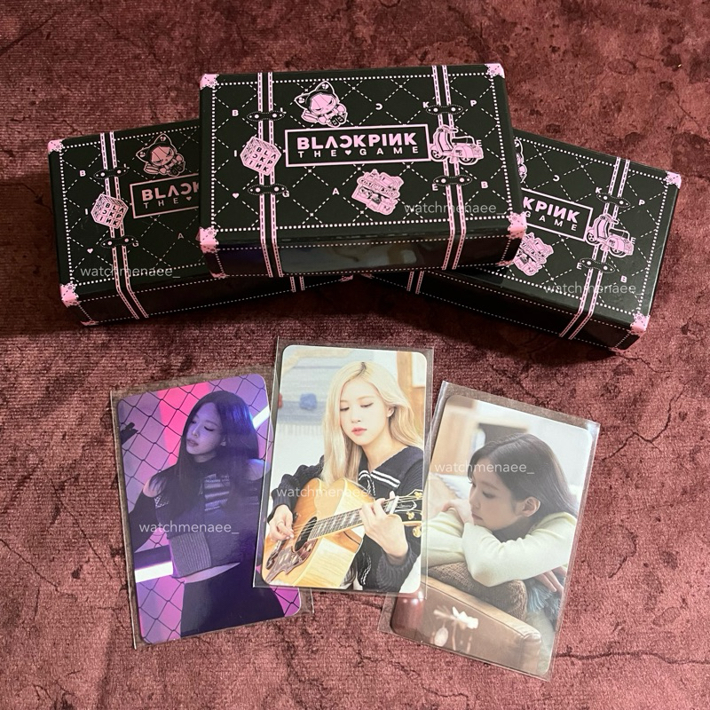 Jual [Ready] BPTG Blackpink The Game Set Official Photocard Coupon Card ...