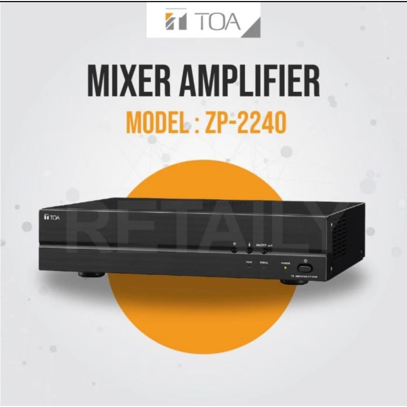 Jual Power amplifier toa ZP 2240 240 Watt original | Shopee Indonesia