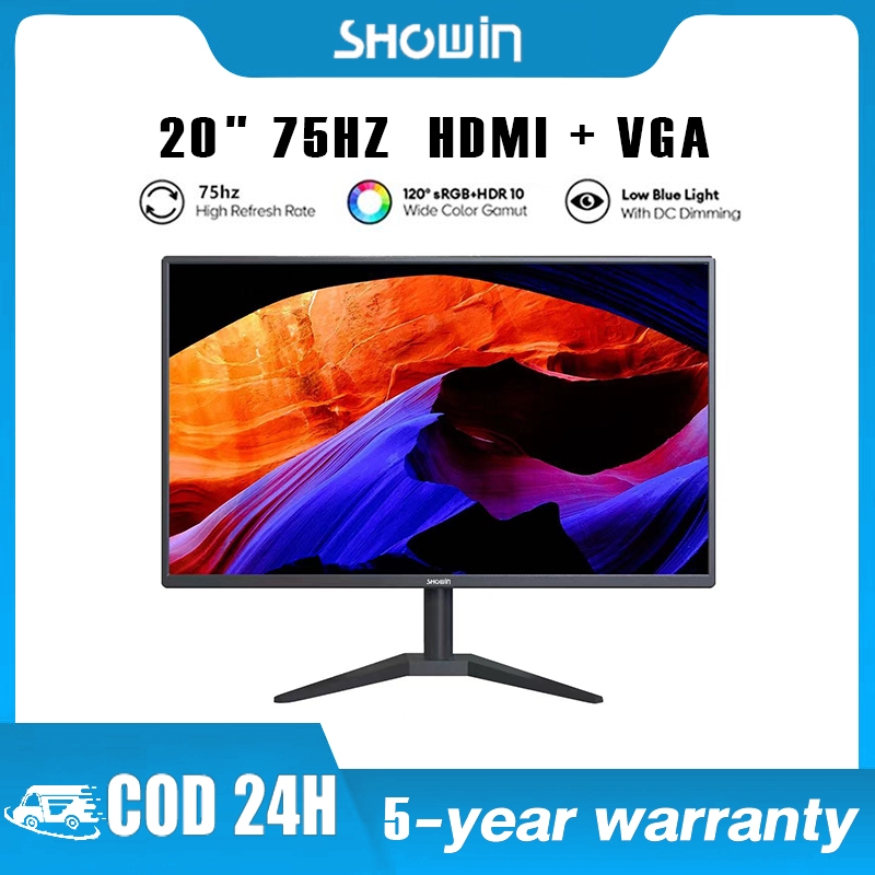 Jual Monitor PC 20 inch vga/HDMi 22/24/27 inci monitor Kecepatan ...