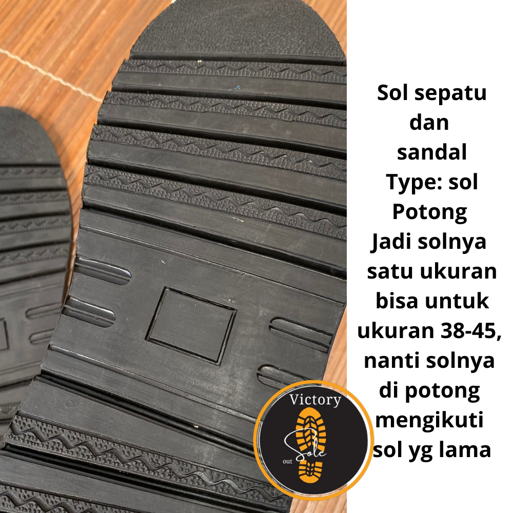 Jual Outsol karet sol sepatu alas sepatu sepatu safety pdl boots King ...