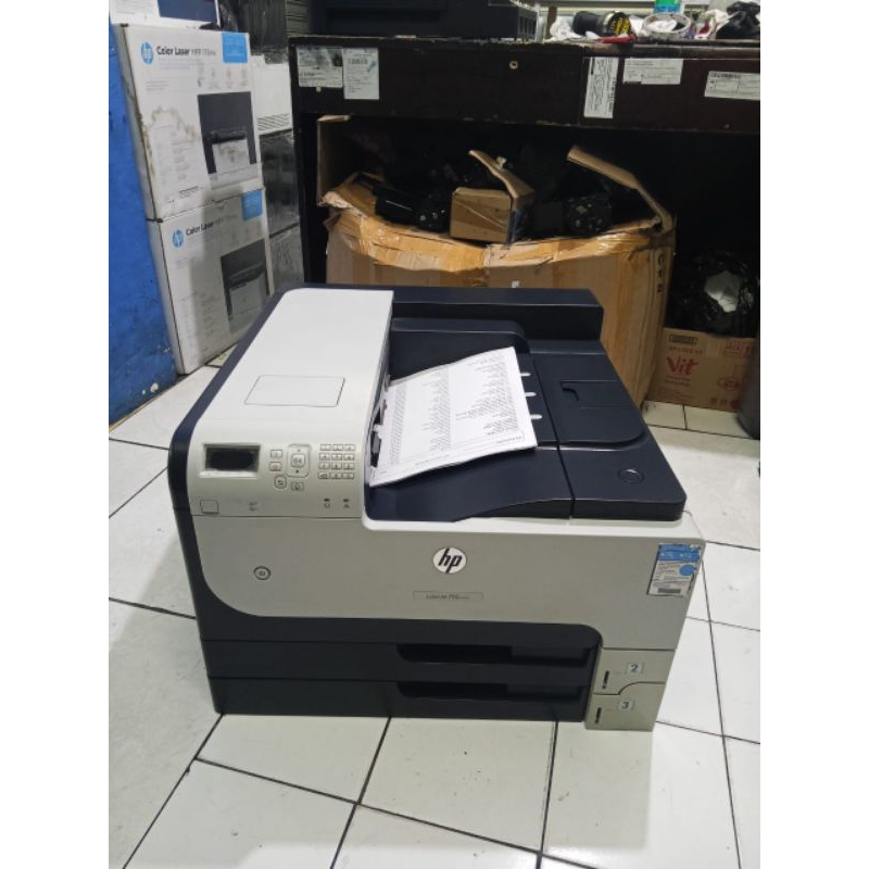 Jual Printer Hp laserjet 700 M712 Monocrom A3 Duplex Network | Shopee ...