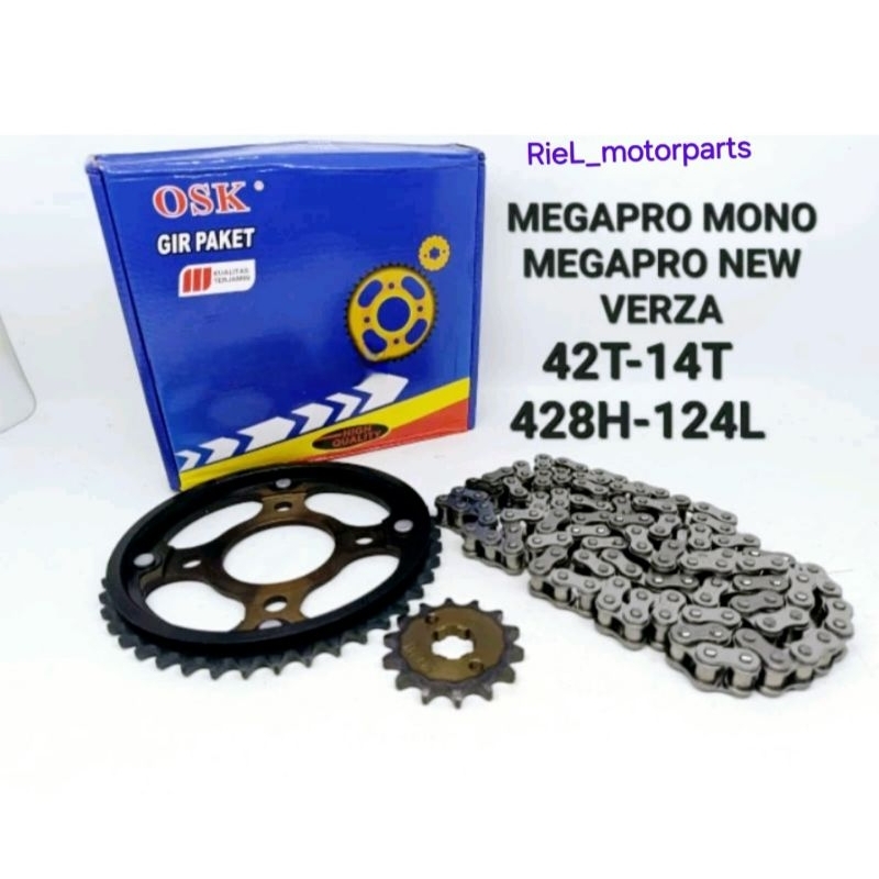 Jual Gear packet (OSK) MEGA PRO MONO / VERZA / MEGA PRO NEW gir paket ...