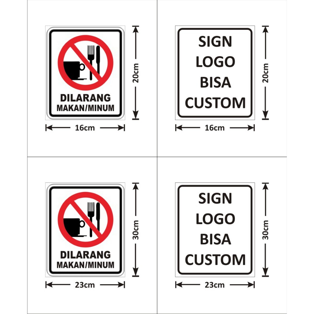 Jual Stiker Rambu - Rambu Petunjuk / Sticker Safety Sign | Shopee Indonesia