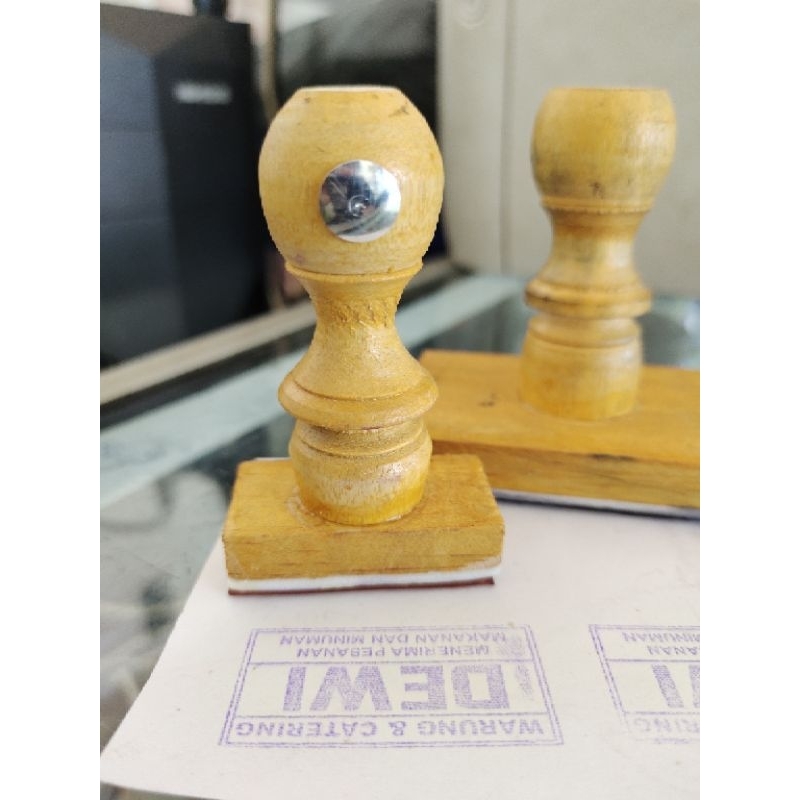 Jual cetak stempel kayu/runaflek | Shopee Indonesia