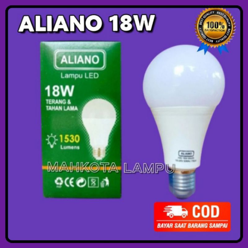 Jual LAMPU LED ALIANO 5W 7W 9W 12W 15W 18W | Shopee Indonesia