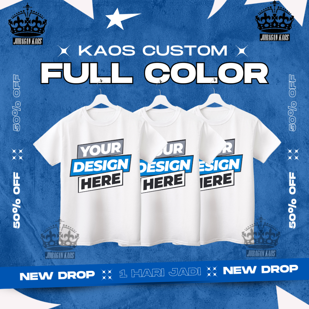 Jual Kaos Custom Tulisan / kaos tulisan lucu / kaos sablon custom ...