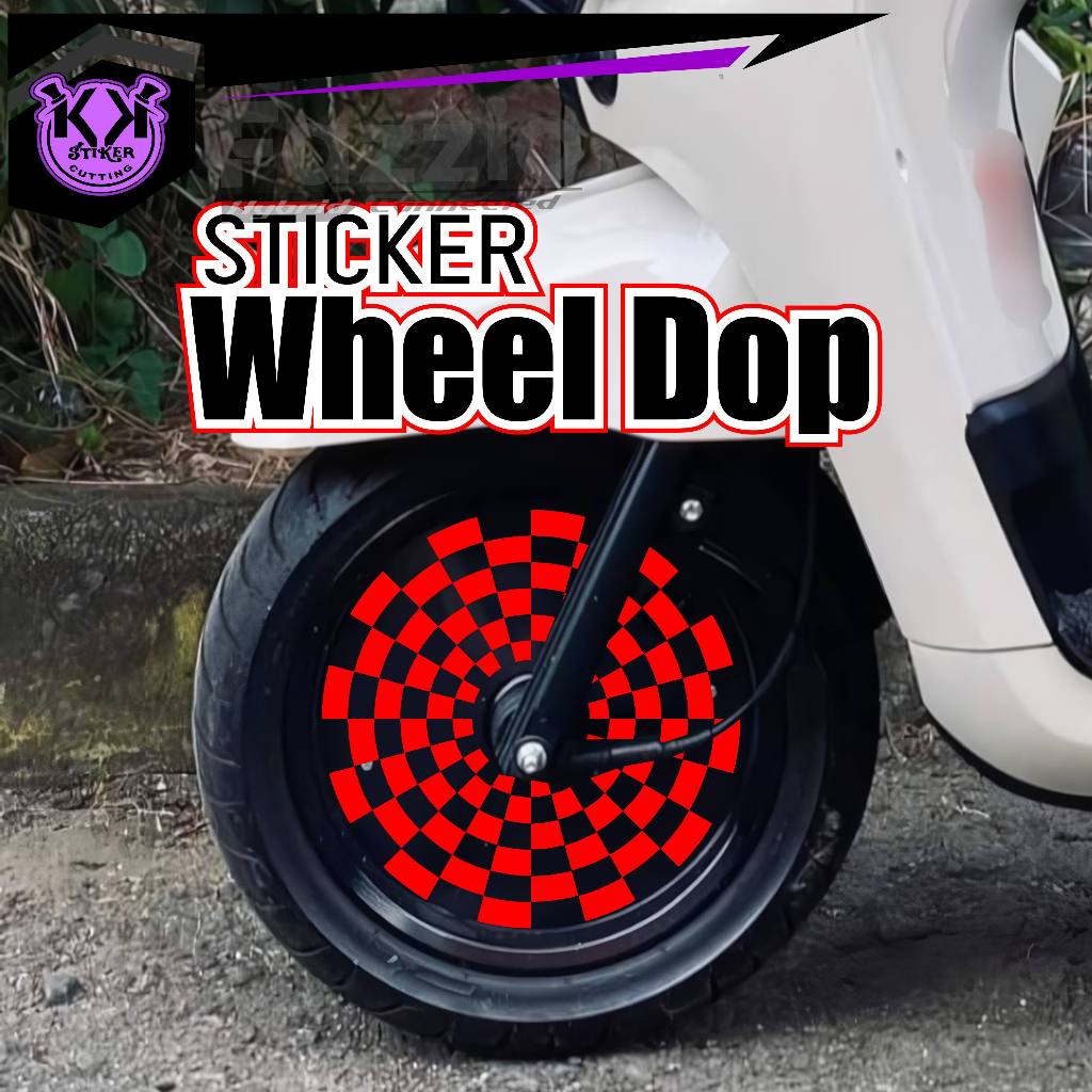 Jual SC.402a//STIKER WHEEL DOP RING 12/STICKER RACING/STIKER WHEEL DOP ...