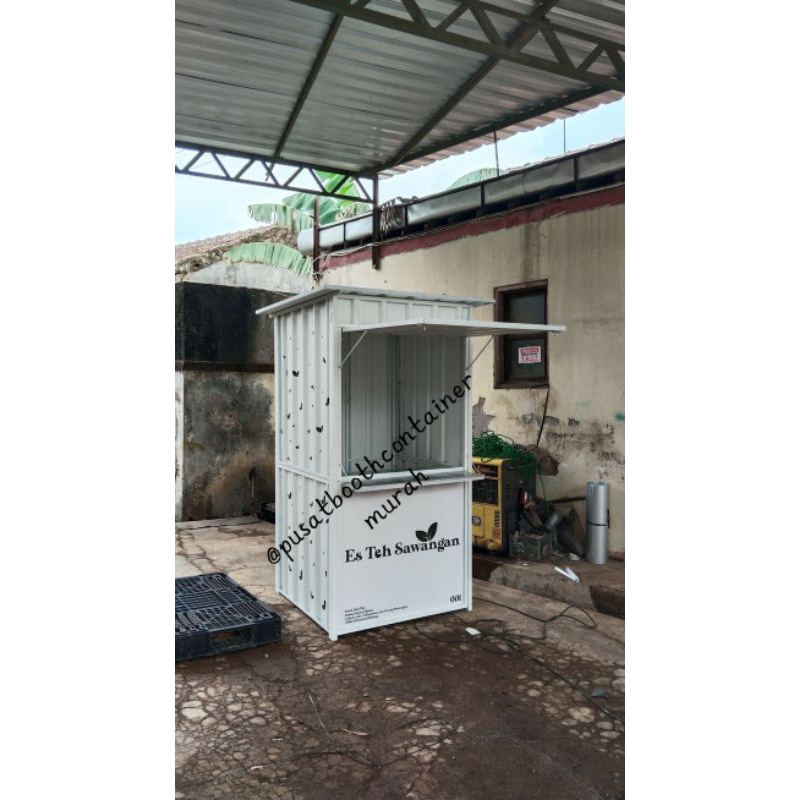 Jual BOOTH CONTAINER JUALAN UKURAN 1MX150CM | Shopee Indonesia