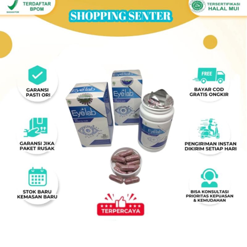 Jual Obat Mata Kapsul Herbal, Efektif Atasi Mata Minus, Plus, Katarak ...