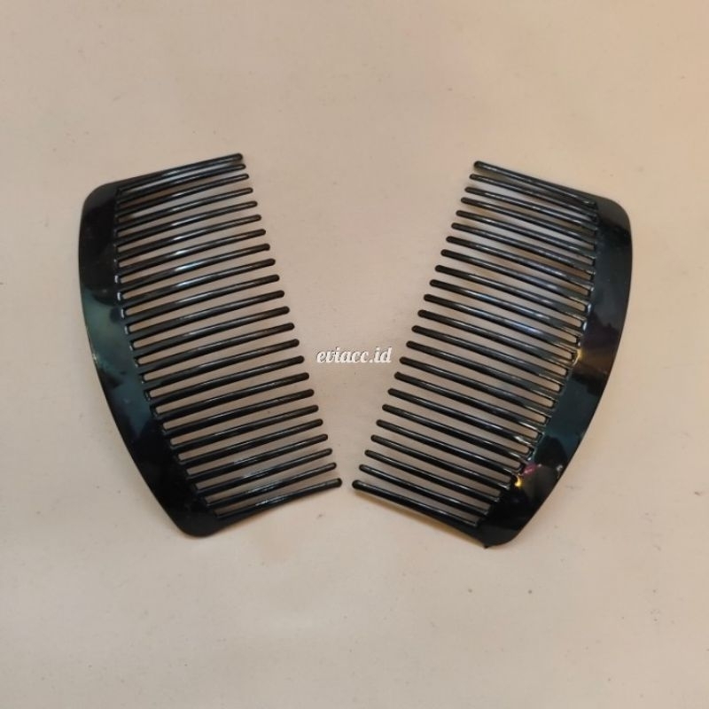 Jual SIRKAM RAMBUT POLOS WARNA HITAM UKURAN 11CM / SUNGGAR POLOS ANTI ...