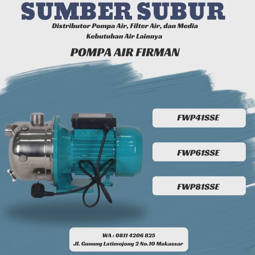 Jual Pompa Air Firman | Shopee Indonesia