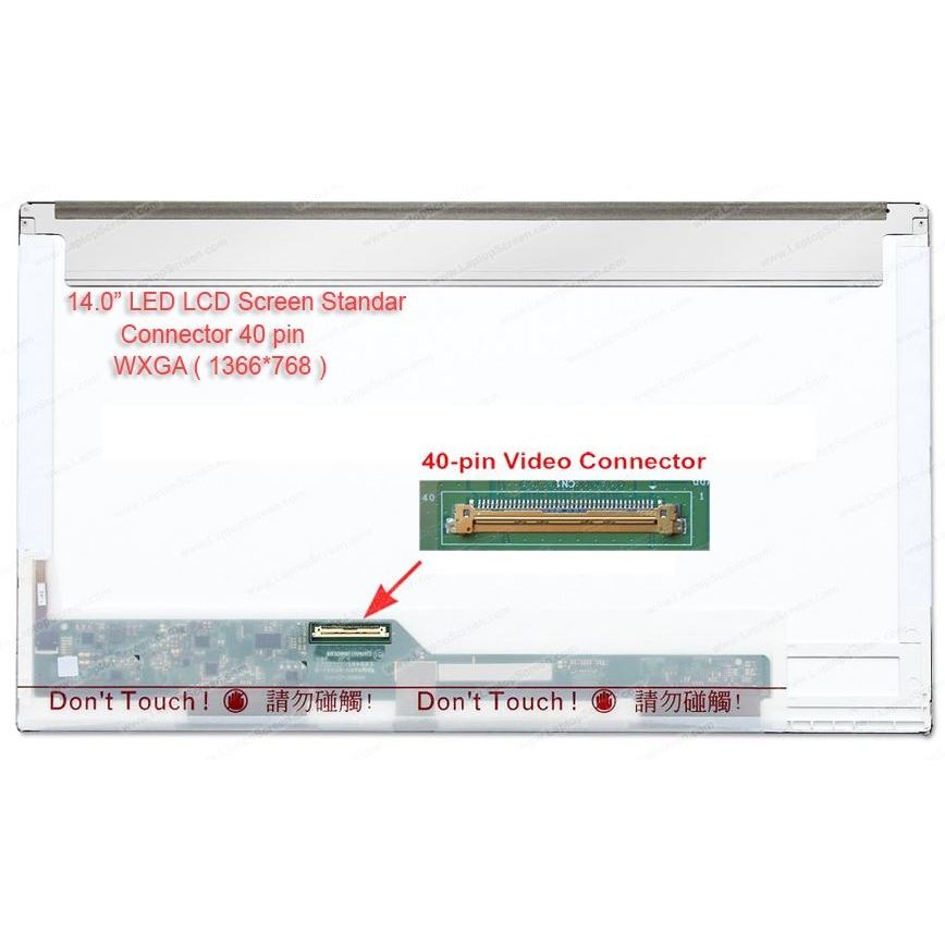 Jual LED LCD Layar Screen ASUS A45 A45A A45DE A45DR A45N A45V A45VD ...