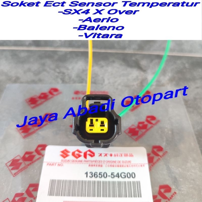 Jual Soket Ect Sensor Temperatur Suzuki SX4 X Over Baleno Aerio Vitara ...