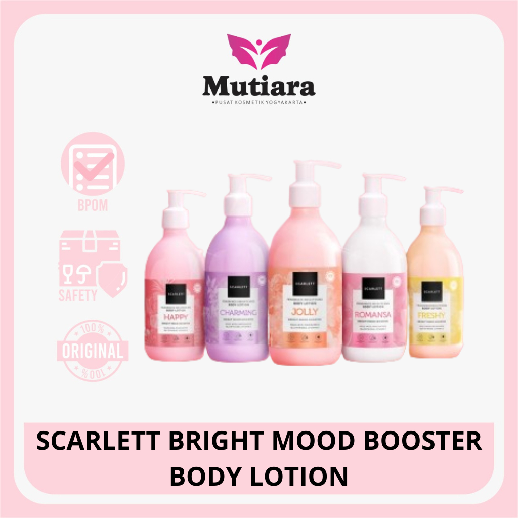 Jual SCARLETT BRIGHT MOOD BOOSTER BODY LOTION 300ML | Shopee Indonesia