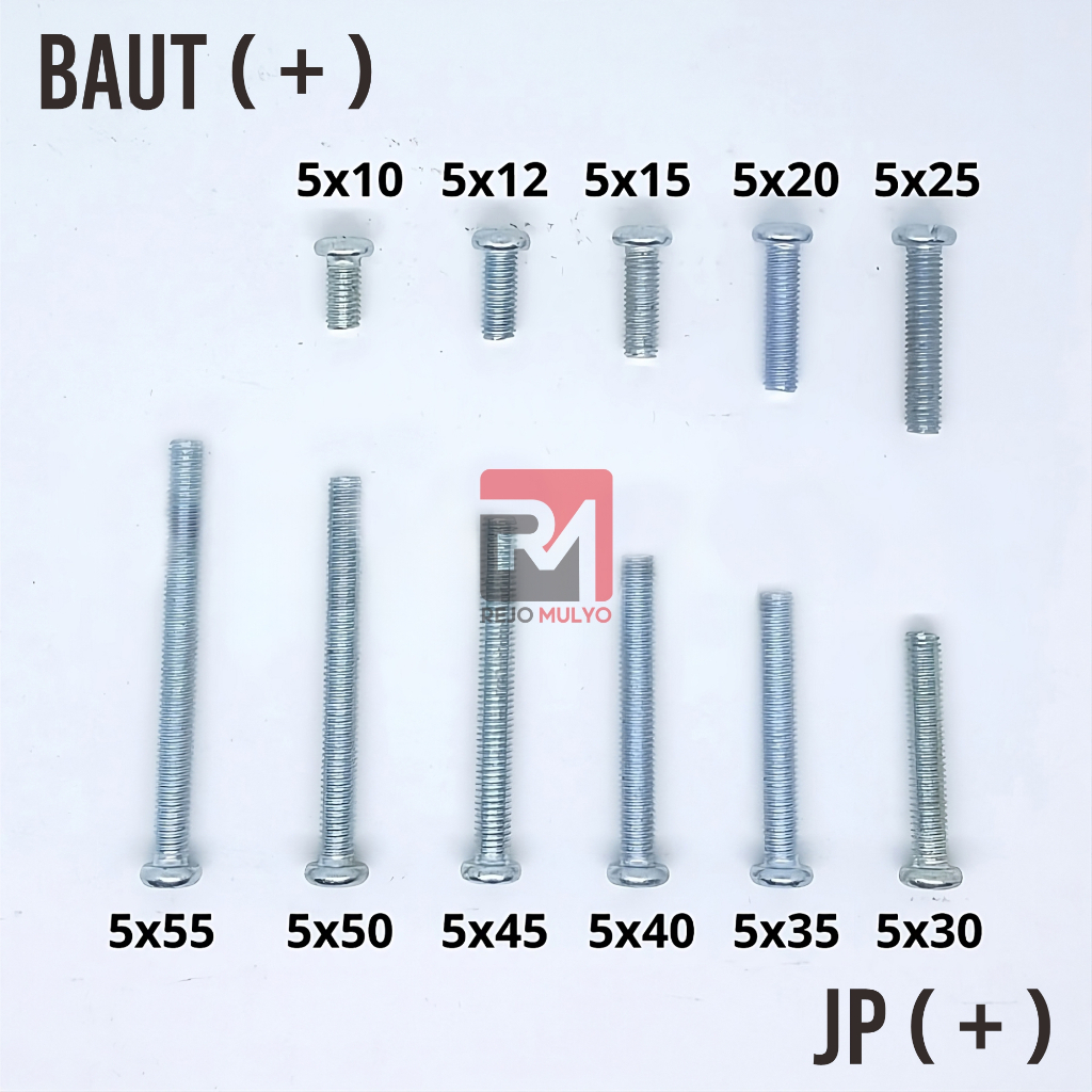 Jual BAUT JP OBENG PLUS BAUT 8 / BAUT JP M5 / BAUT + M5 TERMURAH | Shopee Indonesia
