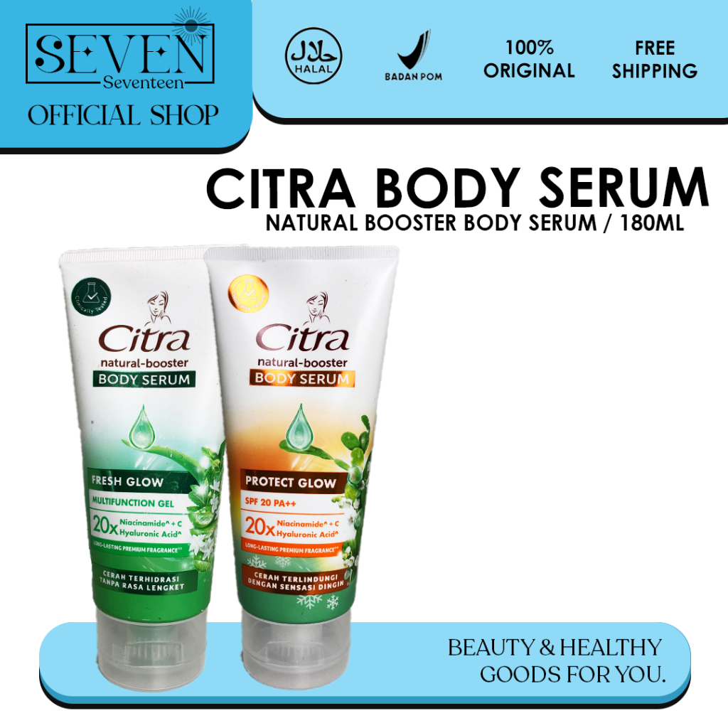 Jual Citra Natural Booster Body Serum with 20X Niacinamide + Vitamin C ...
