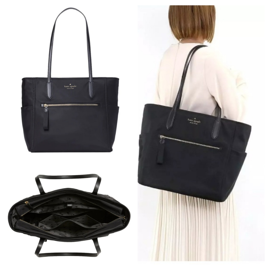 Jual Tas KS Chelsea Large Tote Nylon sz 33-44x31x15cm | Shopee Indonesia