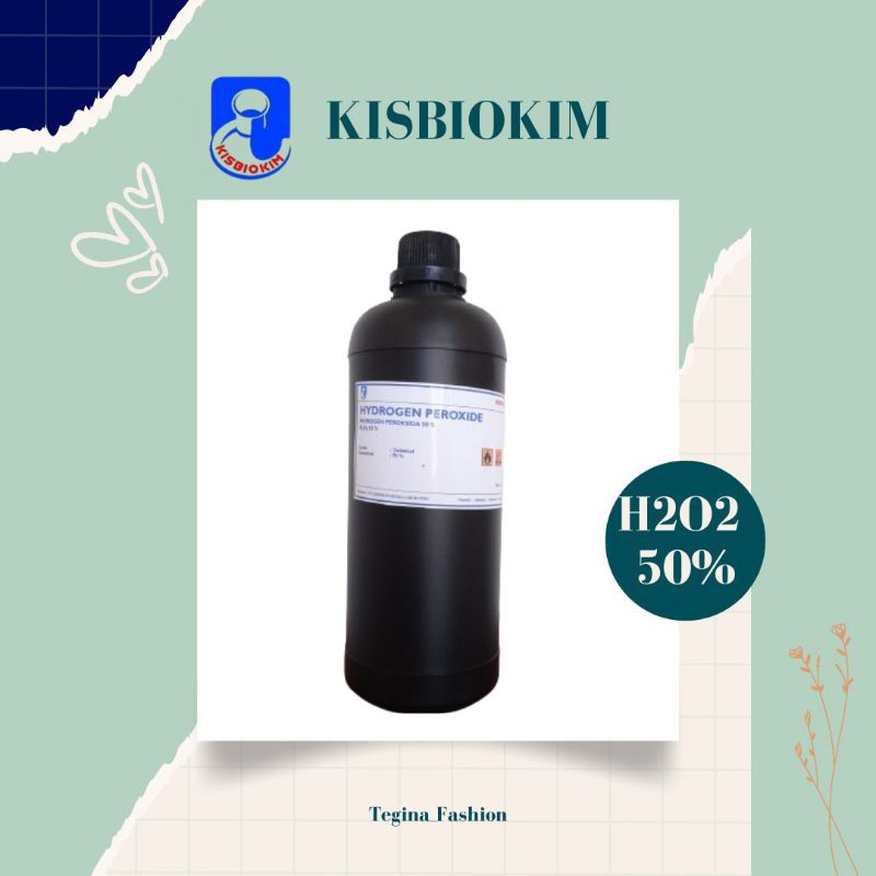 Jual Hydrogen Peroxide 50% 1 kg/Hidrogen peroksida 50% 1 kg/cairan ...