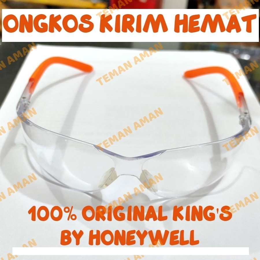Jual KACAMATA SAFETY KY 2221 CLEAR KING KINGS KING'S BY HONEYWELL ...