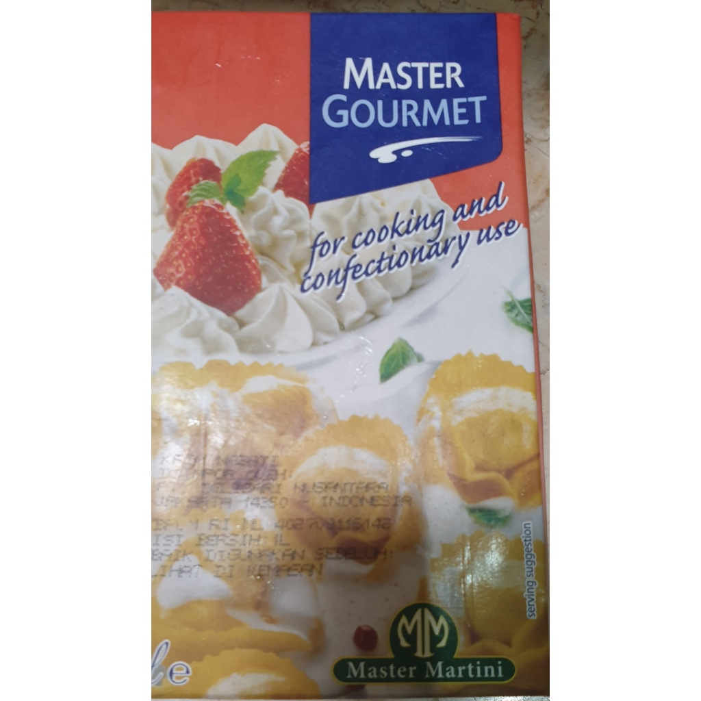 Jual Master Gourmet Cooking Cream 1 Liter Krim Masak Cream Serbaguna ...