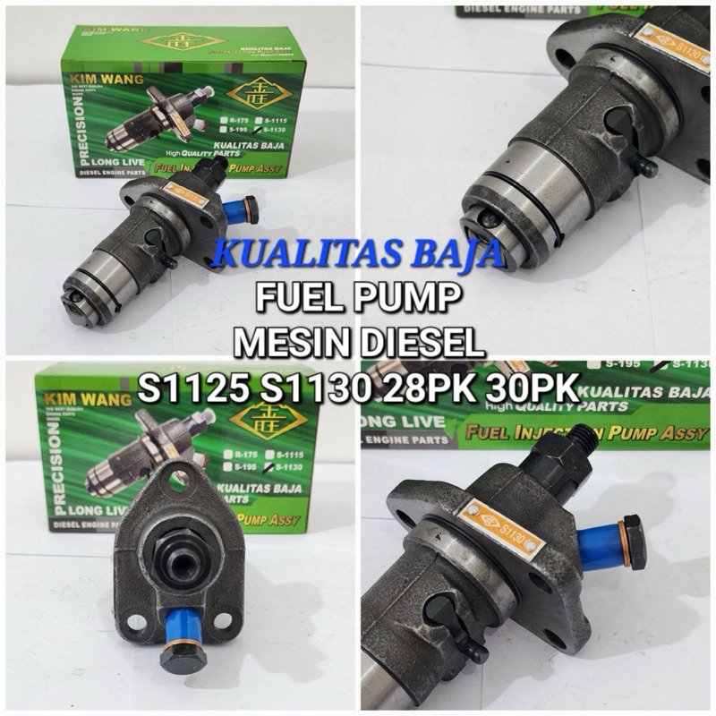 Jual Fuel Pump Assy Pompa Minyak Mesin Solar Diesel S1125 S1130 Bospom ...