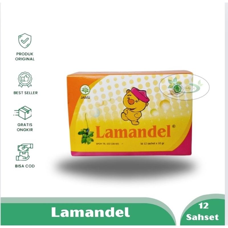 Jual Lamandel Obat Amandel Kemasan Kotak / Sachet | Shopee Indonesia