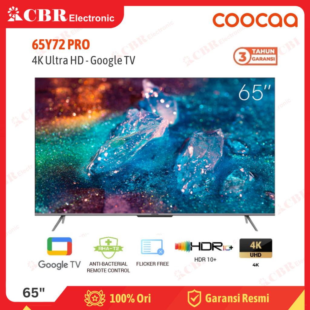 Jual TV Coocaa 65 Inch LED 65Y72 PRO (4K UHD - Google TV) | Shopee ...