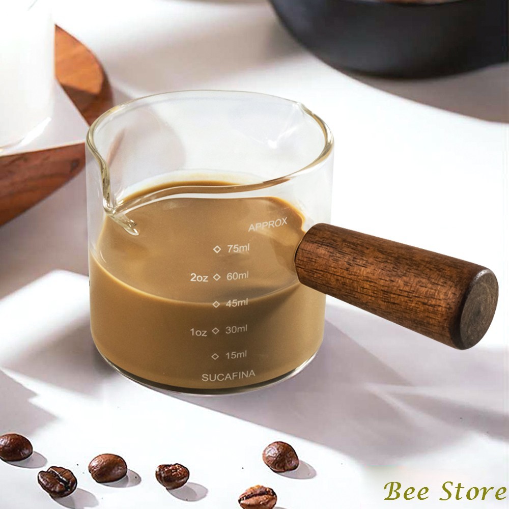 Jual Gelas Takar Espresso Measuring Cup Double Mouth 75ml | Shopee ...