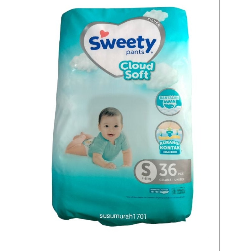 Jual SWEETY SILVER S.36/M.30/L.26/XL.24/XXL.22 | Shopee Indonesia