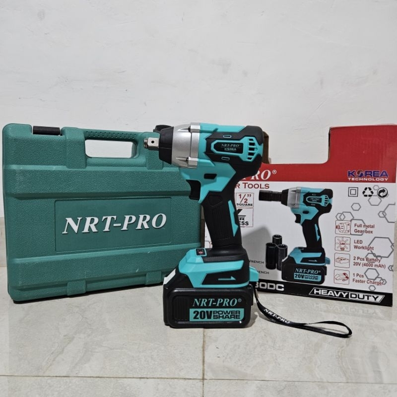 Jual Mesin Bor Baterai NRT-PRO NRT TX-30DC Cordless Impact Wrench Putra ...