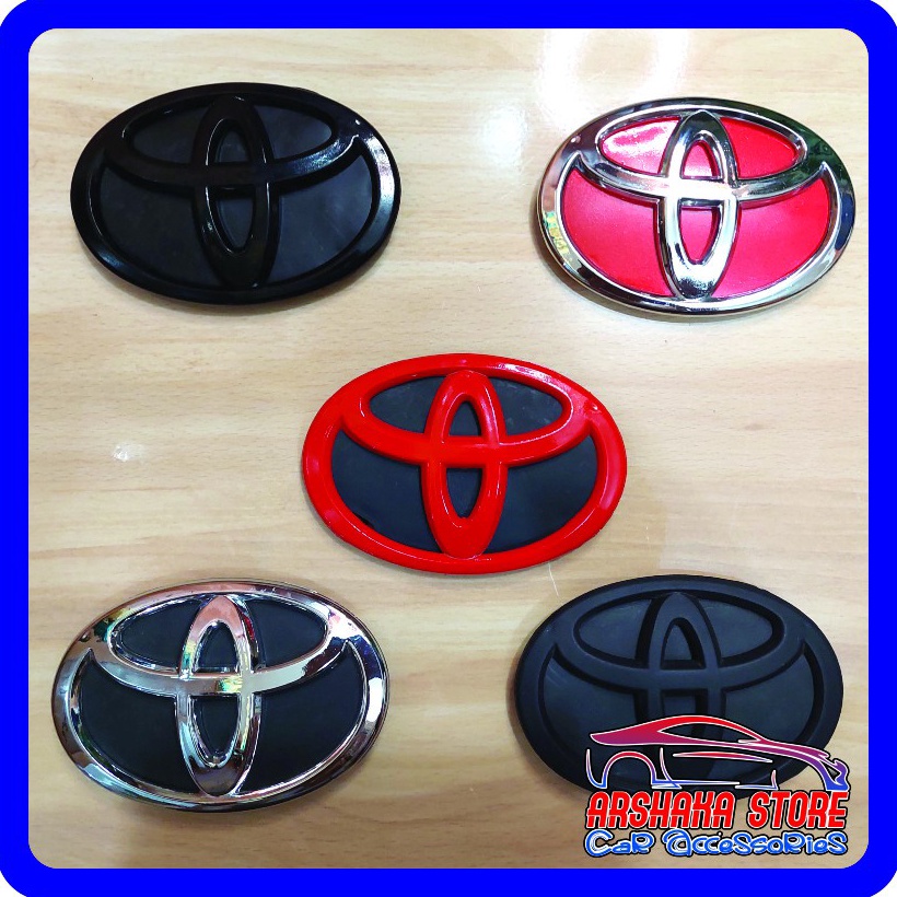 Jual KODE K9O9 Emblem Logo Lambang Grill Depan Toyota Grand New Avanza ...