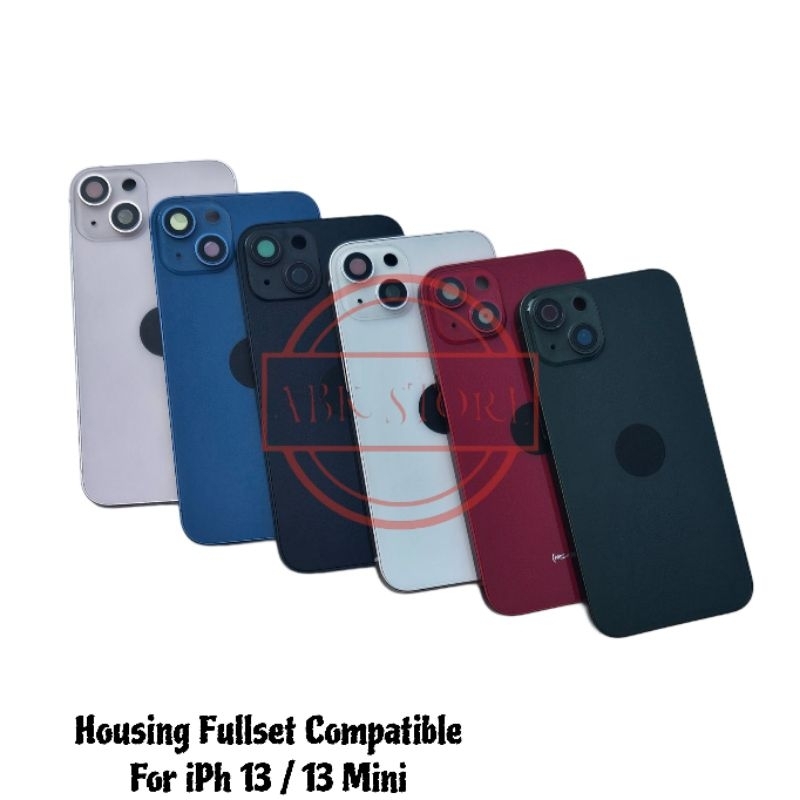 Jual BACK CASING - HOUSING FULLSET FOR IPH 13 / IP 13 MINI HIGH QUALITY ...