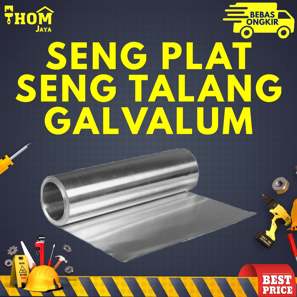 Jual SENG PLAT / SENG TALANG GALVALUM / TALANG GALVALUM / PLAT SENG ...