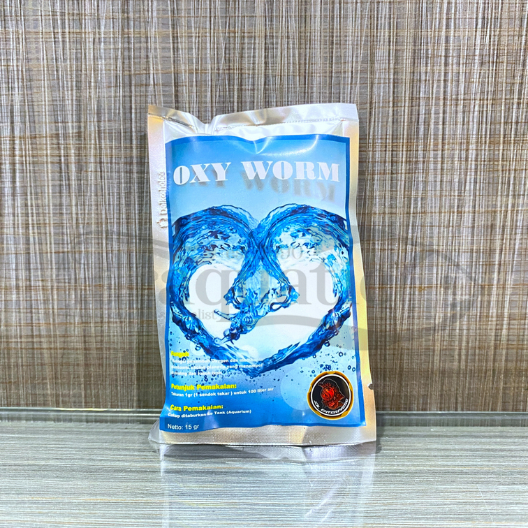 Jual OXY WORM 15GR OBAT PEMBASMI CACING PLANARIA LINTAH PENAMBAH KADAR ...