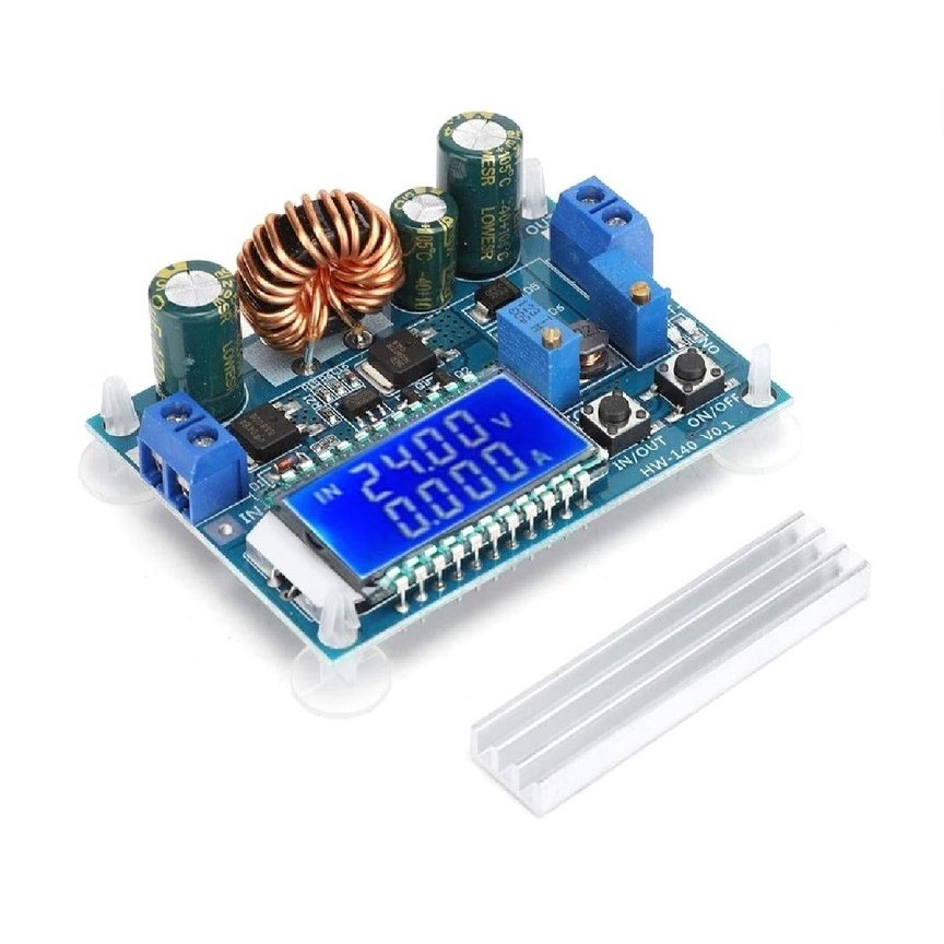 Jual HW-140 Step Up Down 35W Buck Boost Converter LCD Display Module ...