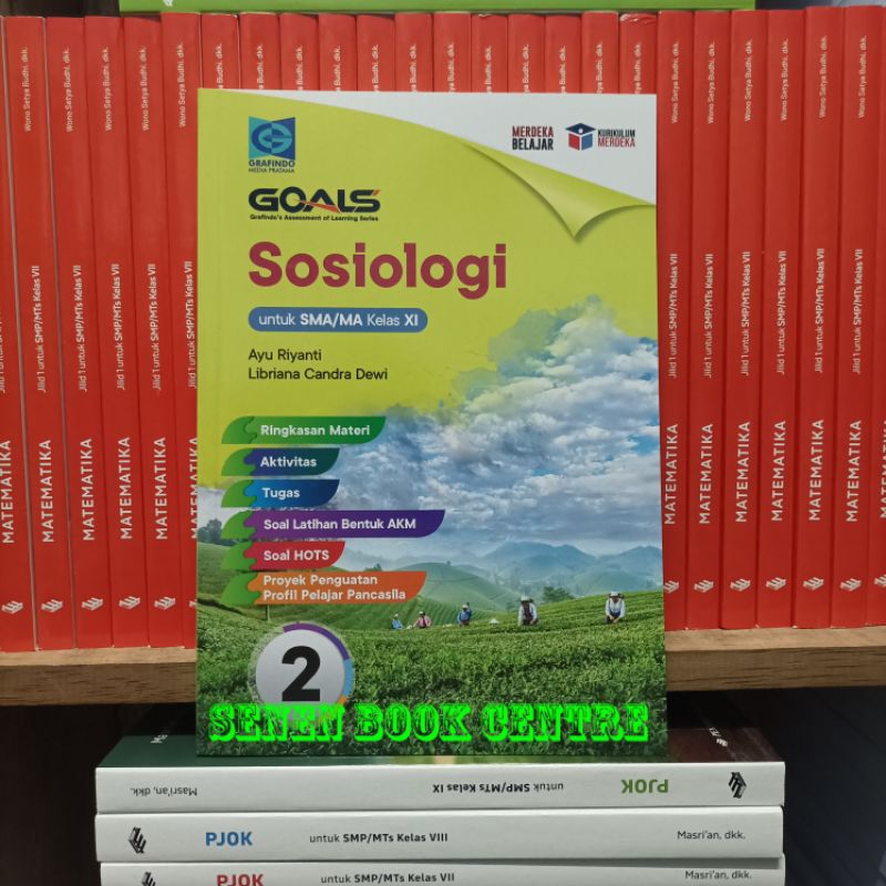Jual Buku Soal Goals Sosiologi Kelas 2/XI 11 SMA Grafindo Kurikulum Merdeka | Shopee Indonesia
