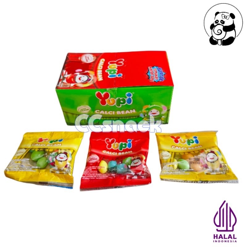 Jual YUPI CALCI BEAN BOX ISI 12 | Shopee Indonesia