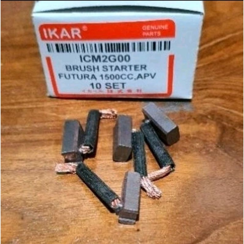 Jual 10Set CARBON BRUSH STARTER/COOL ARANG DINAMO STARTER SUZUKI APV ...