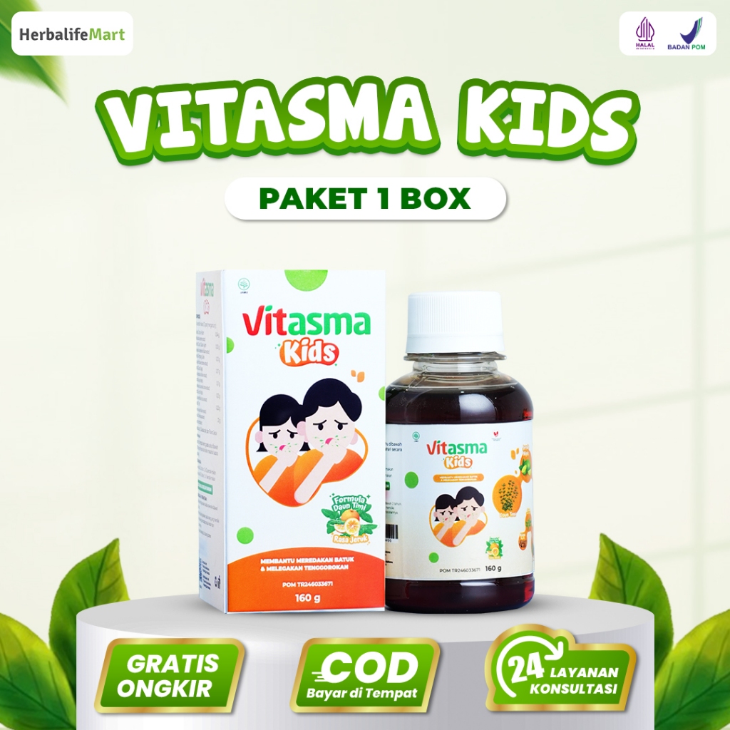 Jual Vitasma Kids - Madu Herbal Meredakan Batuk Anak Hidung Tersumbat ...
