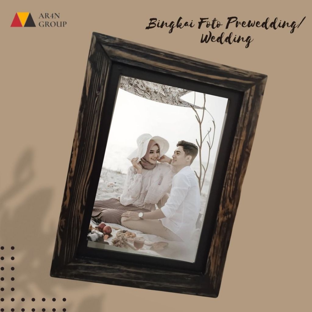Jual Bingkai Foto Besar Kayu Etnik 3D Double Matboard / Bingkai Wedding ...