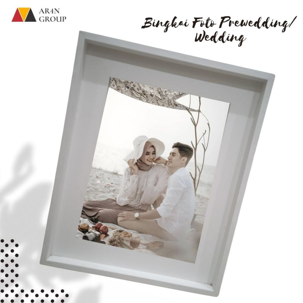Jual Bingkai Foto Besar 3D Double Matboard / Bingkai Wedding ...