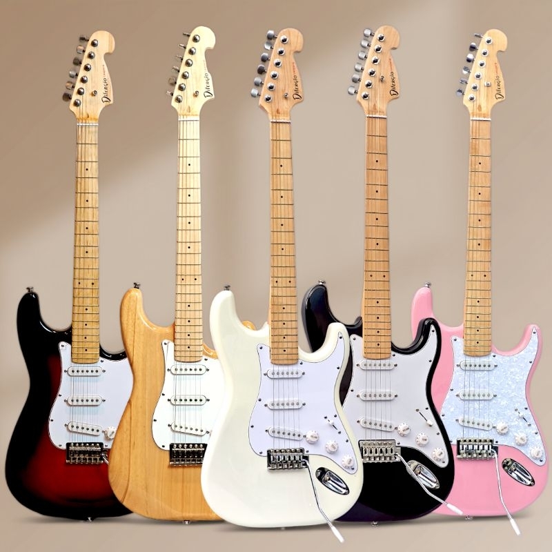 Jual GITAR LISTRIK DIFERGIO ORIGINAL MODEL STRATOCASTER | Shopee Indonesia