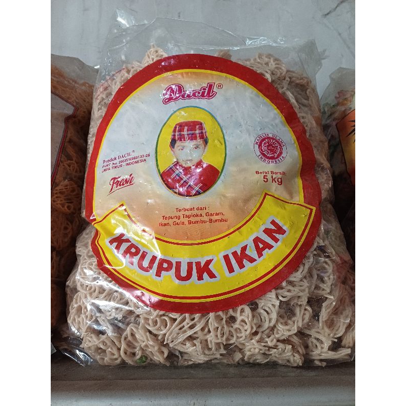 Jual Kerupuk Ikan Dacil Timbang 1 Kg | Shopee Indonesia