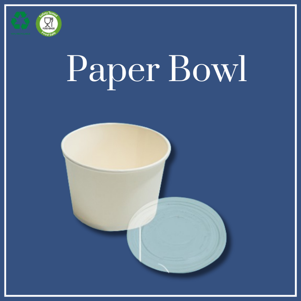 Jual Paper Rice Bowl Laminasi | 360 ml | 500 ml | 650 ml | 800 ml ...