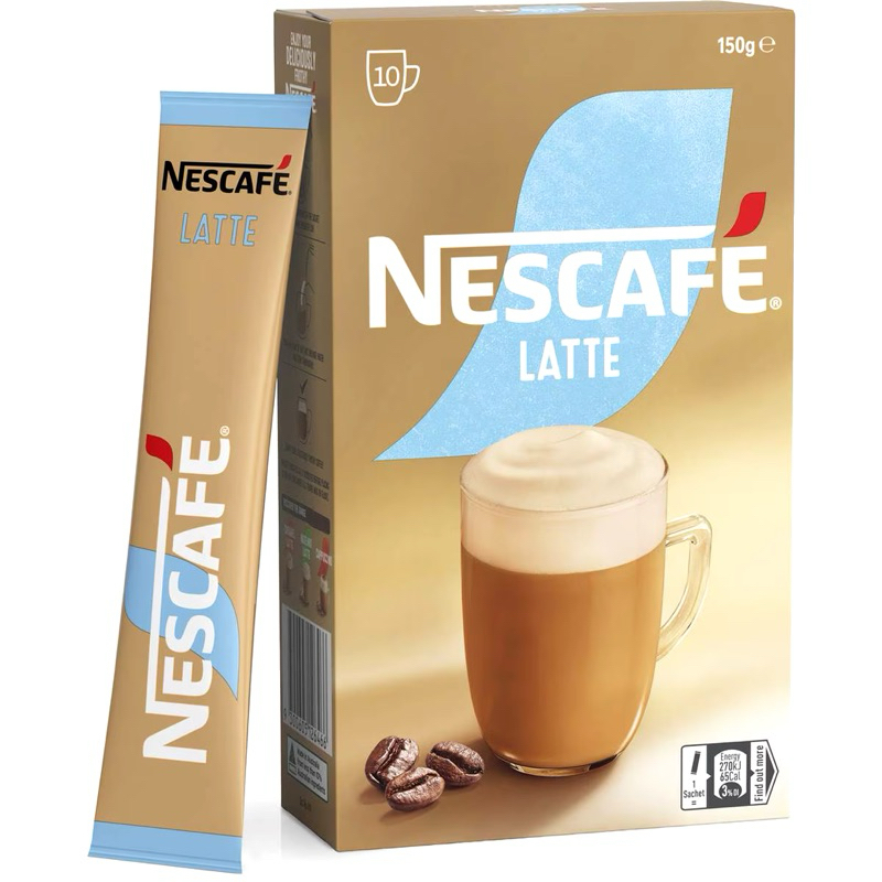 Jual Nescafe Latte Creamy & Frothy Coffee Sachets 10 Pack - Australia ...