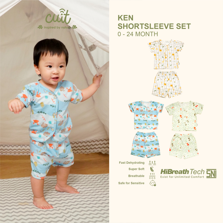 Jual [NEW LAUNCH] Kintakun Baby X Cuit Setelan Anak Bayi Kaos Tangan ...