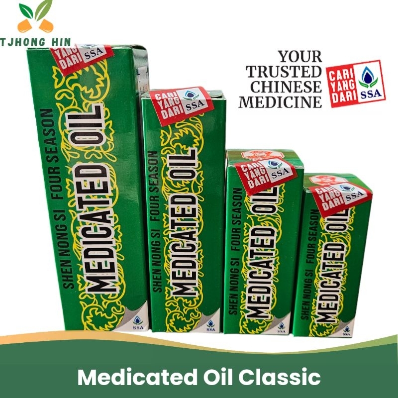 Jual Medicated Oil Hijau Original 6ml / 12ml / 20ml / 40ml - Minyak ...