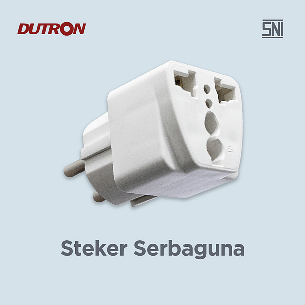 Jual Oversteker Colokan Kaki 3 DUTRON Over Steker Universal Travel ...