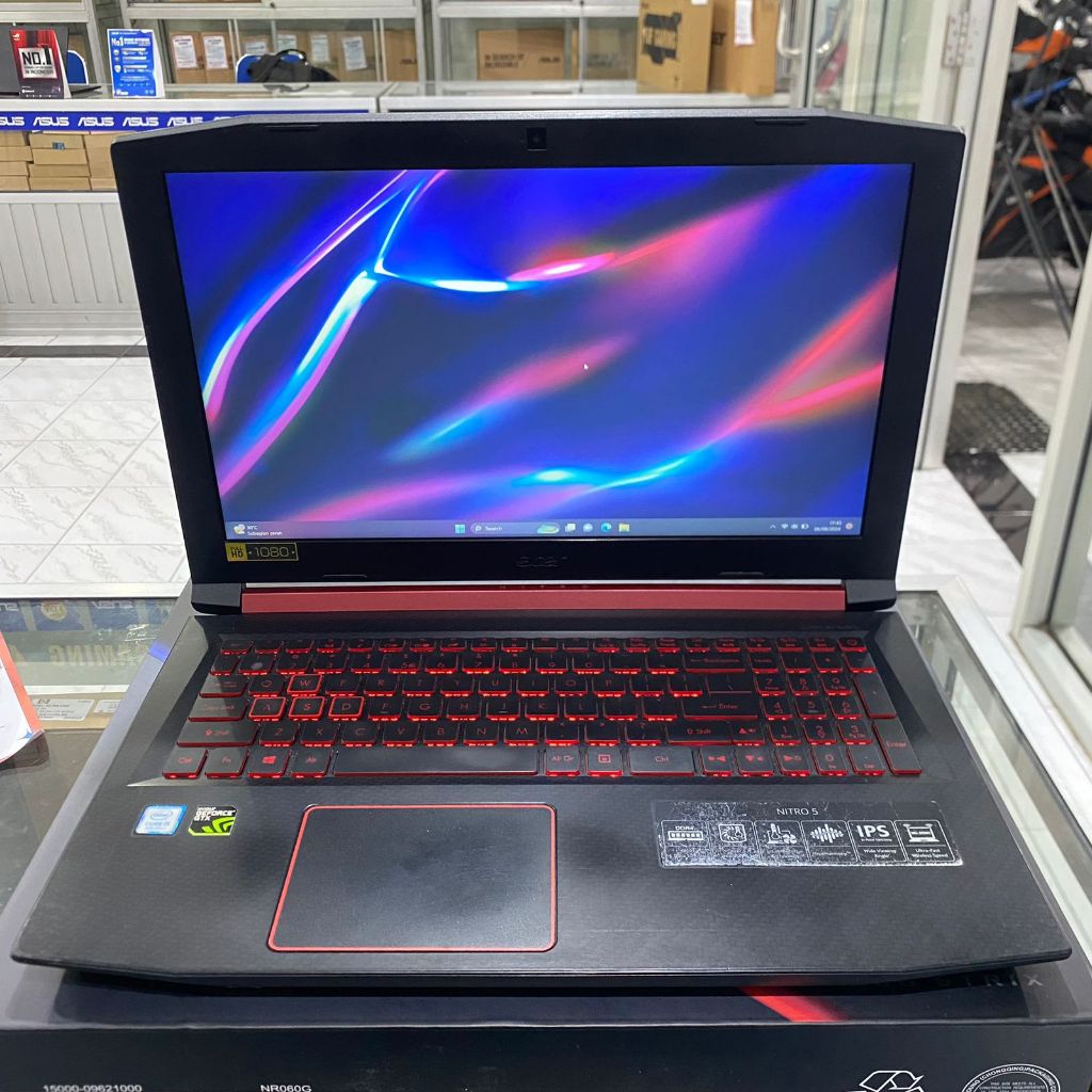 Jual Acer Nitro 5 AN515-52 Core i5-8300H 8GB 256GB 14"FHD GTX 1050 4GB ...
