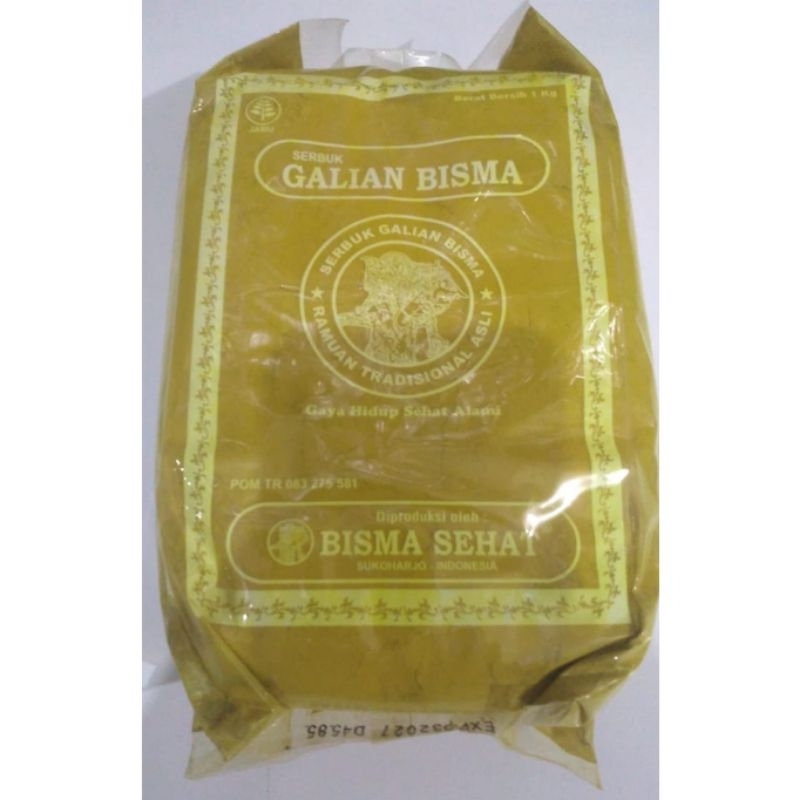 Jual Jamu serbuk Galian Bisma Semriwing isi 1kg Jamu Pegel Linu ...